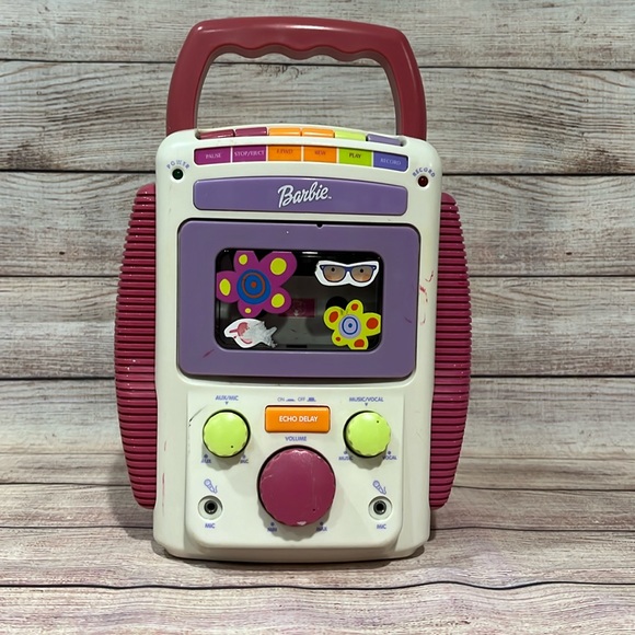 Mattel | Other | Vintage Mattel Barbie Singalong Karaoke Player With ...